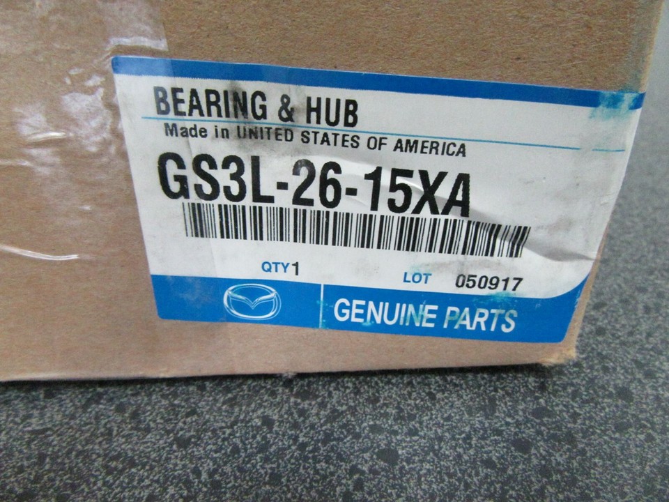 2009-2013 Mazda 6 Rear Hub and Bearing FOR Mazda 6 | GS3L-26-15XA | OE ...