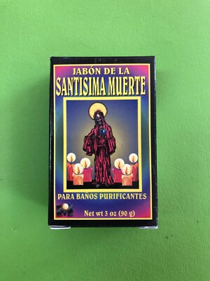 Jabón de Baño Purificantes Espiritual SANTA MUERTE Mystic Soap Bath ...