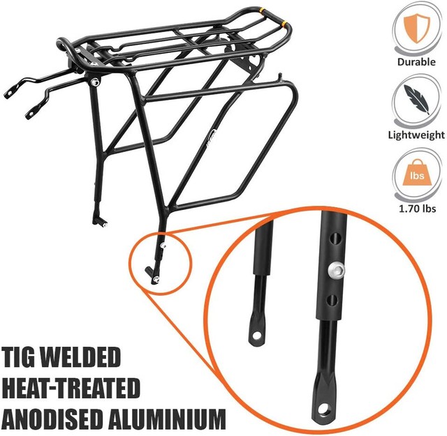 Buy Ibera IB-RA5 Bike Rack Bicycle Touring Carrier Plus for Disc Brake ...