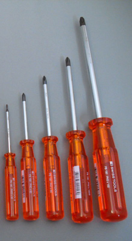 Swiss PB Tools Cross head Grip Screwdrivers classic handle 190(+) type ...