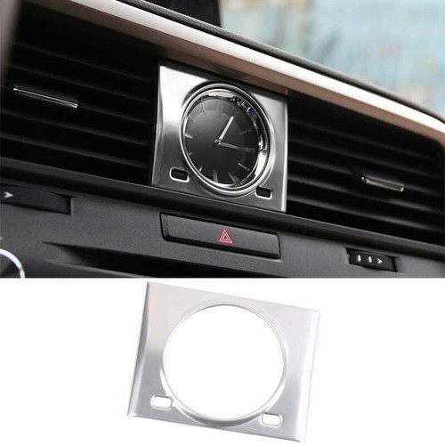 For Lexus RX350 450h 2016-2022 Silver Central Console Clock Frame Cover ...