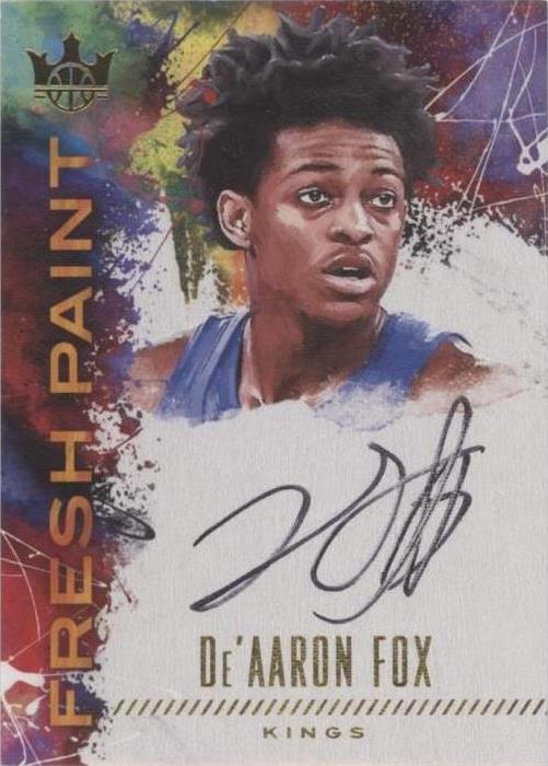 2017-18 Panini Court Kings - Fresh Paint De'Aaron Fox #FP3-DEF III /100 ...