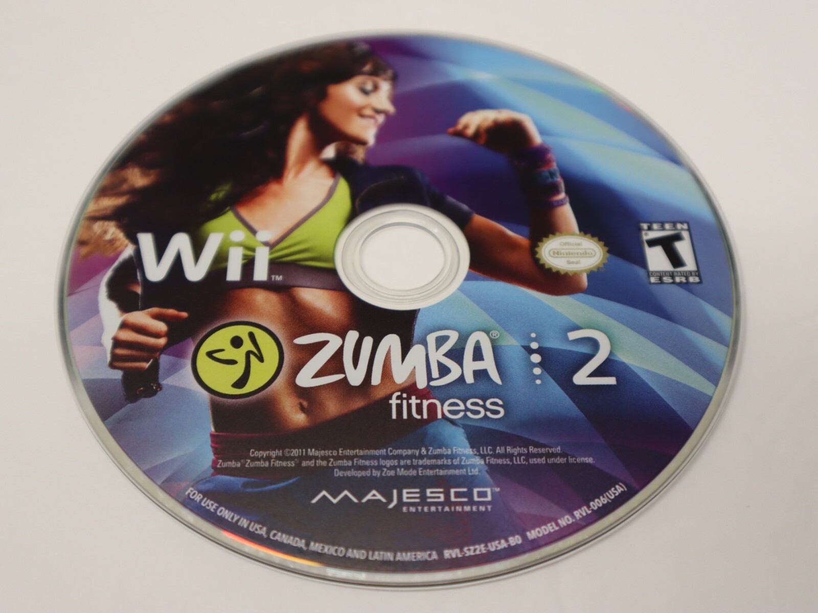Zumba Fitness 2 (Wii, 2011) Disc Only 96427017554 | eBay