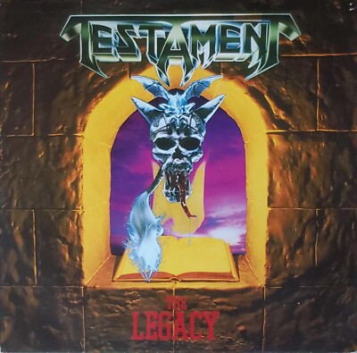 Testament - The Legacy (1987) Megaforce Vinyl LP 781-741-1 OIS | eBay