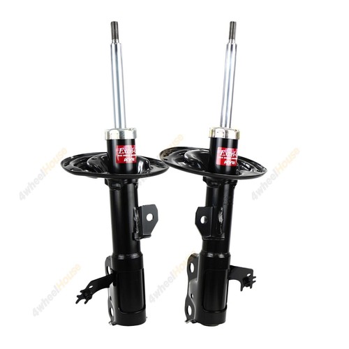 2 x KYB Strut Shock Absorbers Excel-G Gas Replacement Front 335091 ...