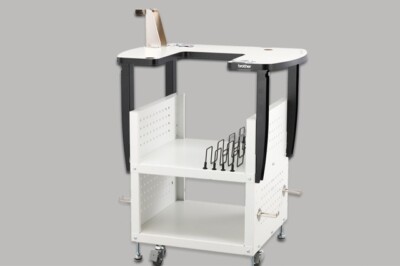Brother PR-Series Embroidery Machine Stand, Cap Frame Kit and Durkee EZ ...