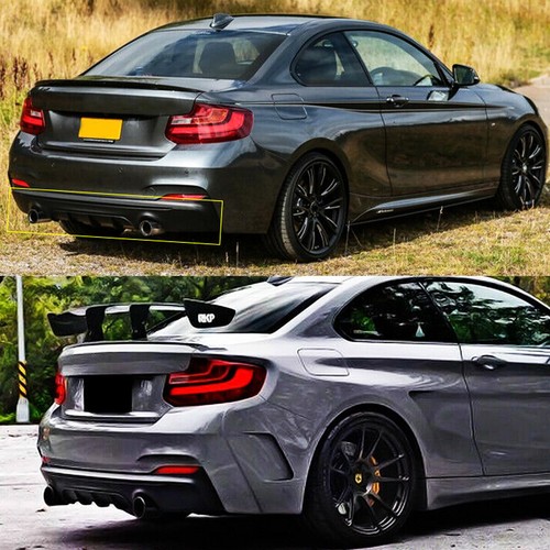 Gloss Black Rear Diffuser Lip Fit For BMW F22 F23 235i M235i M Sport ...