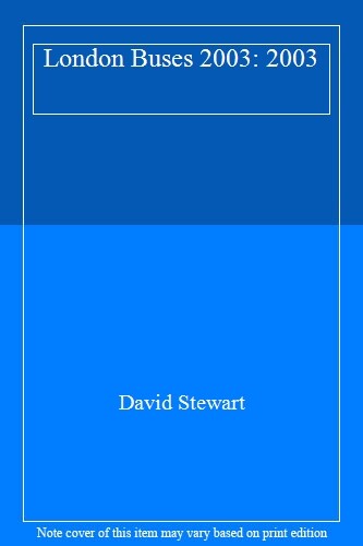London Buses 2003 By David Stewart | eBay