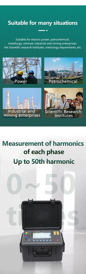 Power Quality Analyzer Metrel for Large-scale Power Grid System ...