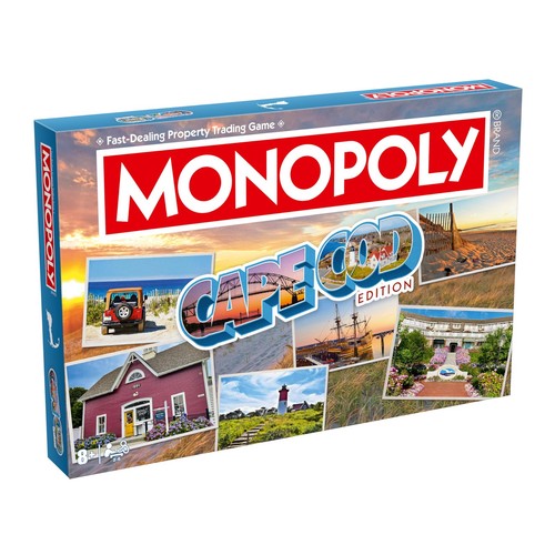 Monopoly Board Game Cape Cod Edition: 2-6 Players Family Board Games ...