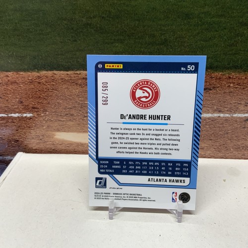 2024-25 Panini Donruss Optic De’Andre Hunter Deandre Hyper Orange /299 ...