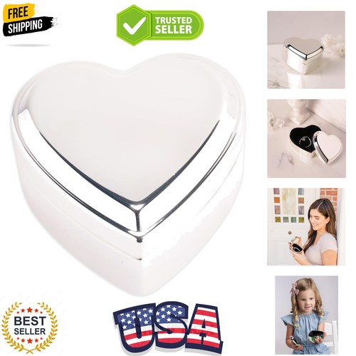 Heart Shaped Jewelry Keepsake Box for Jewelry, Trinkets or Special ...