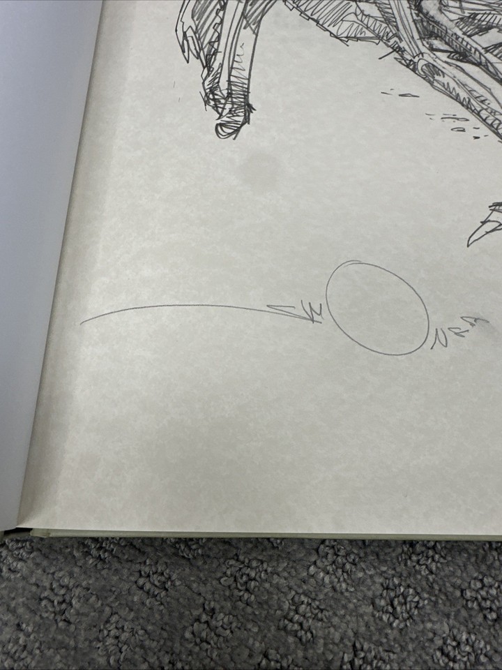 Titans Books Alien the illustrated story Signed WALT SIMONSON 2012 | eBay