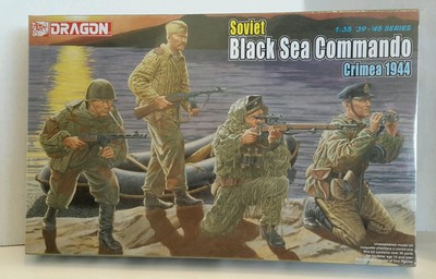 1/35 Scale Dragon Models 'Soviet Black Sea Commandos' 1944 Item #6457 ...