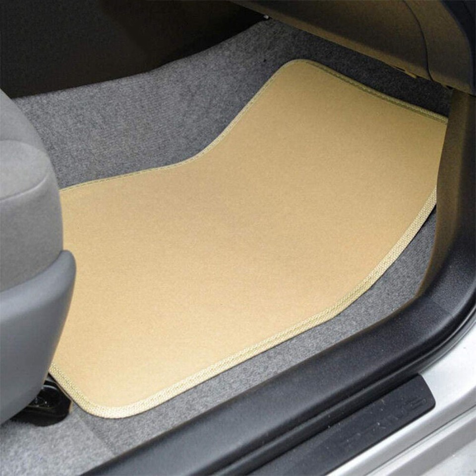 4pcs Universal Car Truck Front and Rear Vinyl Heel Pad Carpet Floor ...
