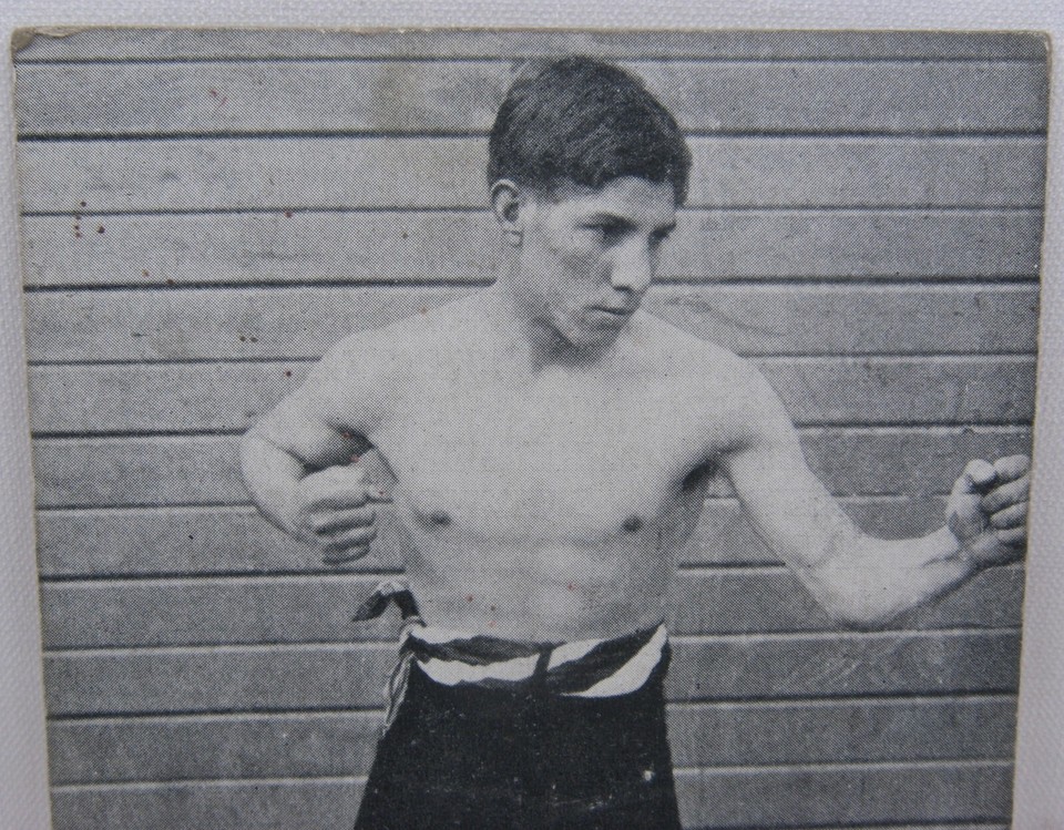 1921 Joe Rivers Exhibit Supply Co Postcard Boxing Boxer | eBay