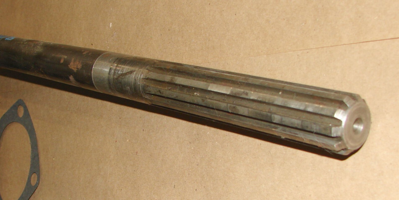 9N710B Ford 2N 9N 8N 1 1/8" PTO Shaft Retainer Gasket & 1 3/8" Adapter ...