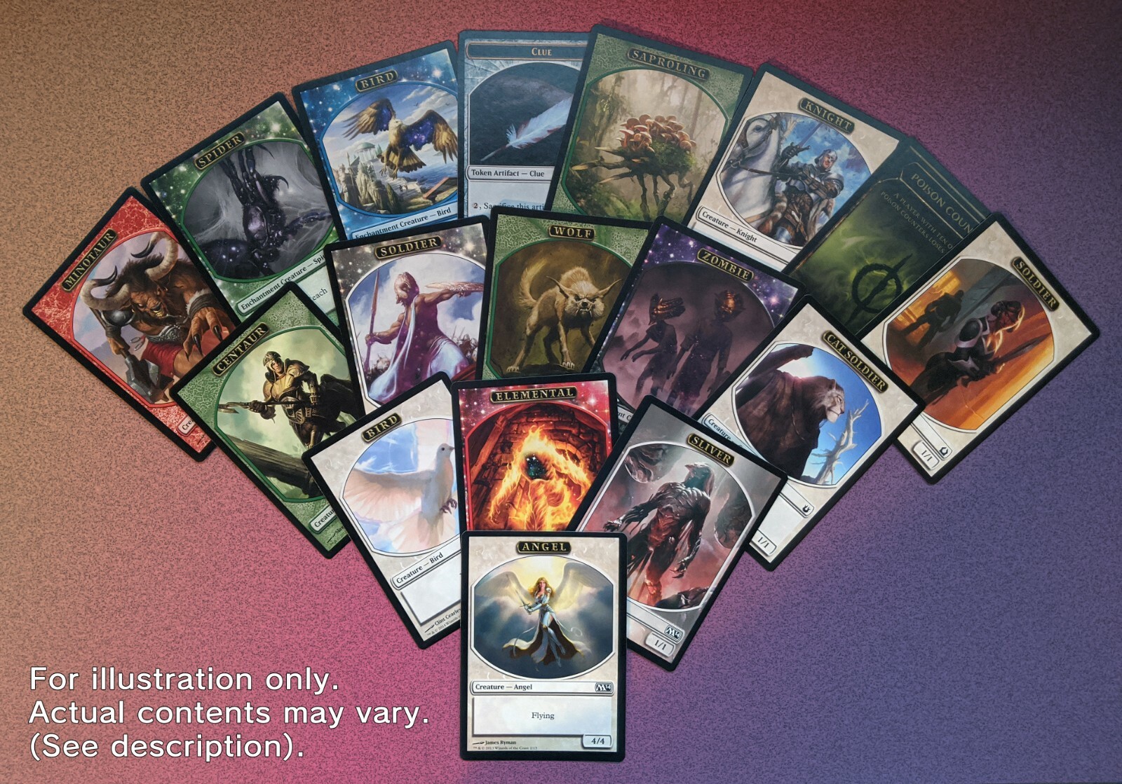 Magic The Gathering MTG 25 Random Token Lot Low Duplicates | eBay