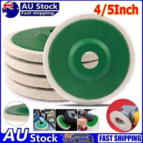4/5'' Wool Buffing Grinder Wheel Felt Polishing Disc Buffing Pad Tool 1 ...