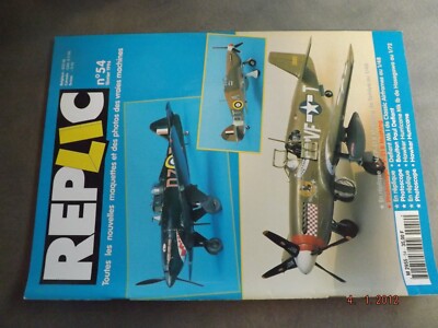 T.0 Replic n°54 NA P-51B / Defiant MK I / Hawker hurricane | eBay