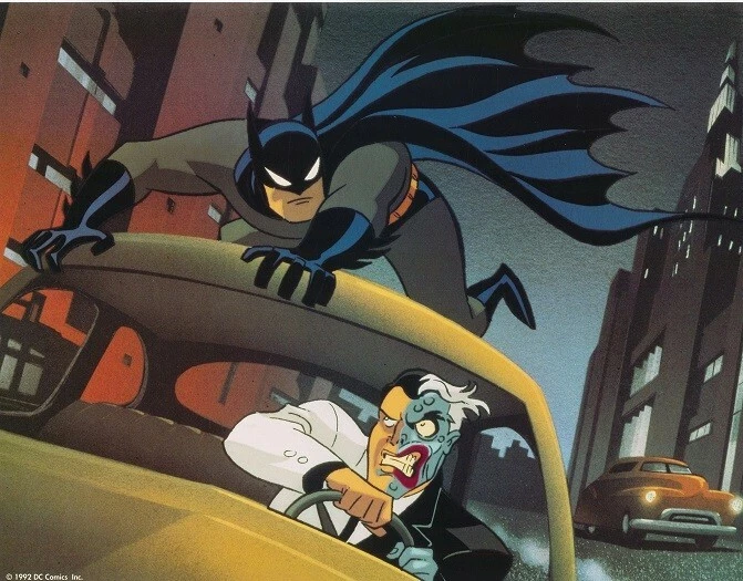 Batman Comic Face