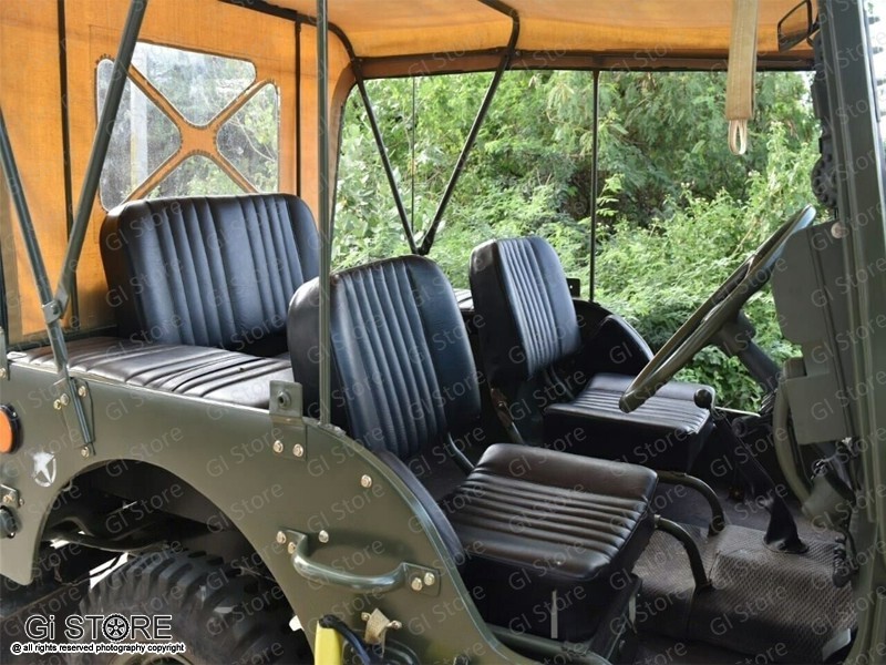 SOFT TOP FOR WILLYS JEEP CJ2A CJ3A++For Cross Bow Frame- CANVAS | eBay