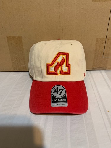 Atlanta Flames NHL '47 Brand Throwback Clean Up Natural Two Tone ...