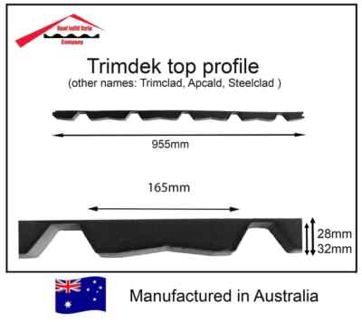 Infill Strips for Trimdek 5-Rib Roof - Infill Profile Rubber Strips | eBay