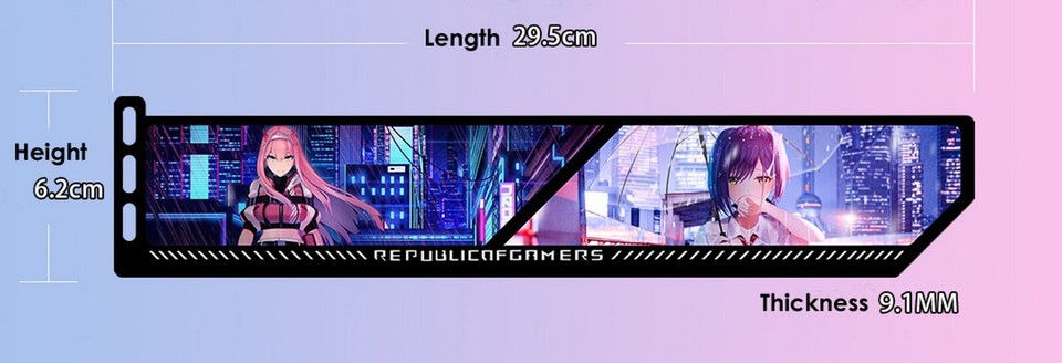 Custom Picture Horizontal GPU Bracket ARGB GPU Side Panel Graphics Card ...