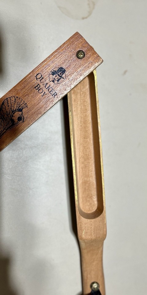 Quaker Boy Boat Paddle wood Turkey Box Call signed by Dick Kirby | eBay
