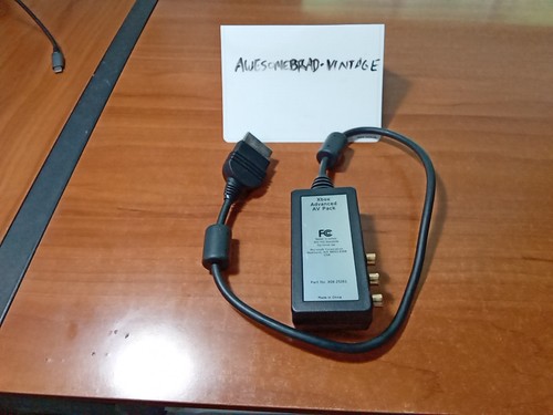 OEM Microsoft Original Xbox Advanced AV Pack [X08-25261] Audio Video ...