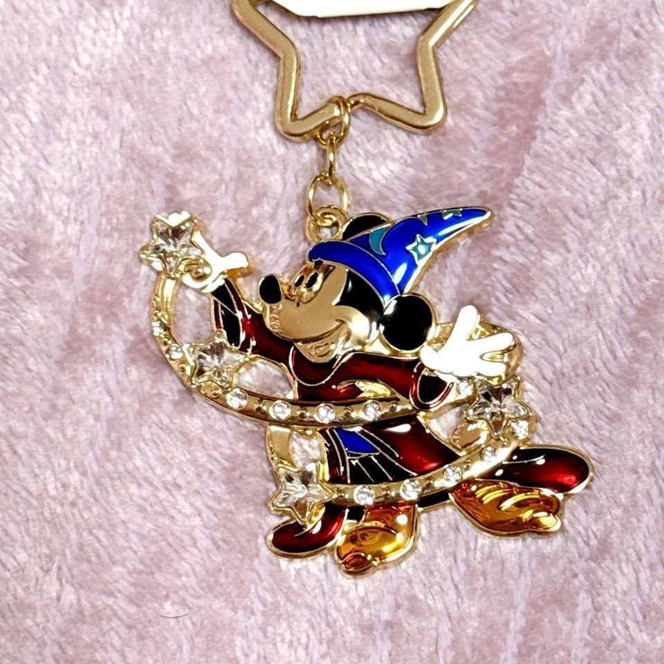 Mickey Disney Fantasia 85th Keychain, Cartoon Character, Used | eBay