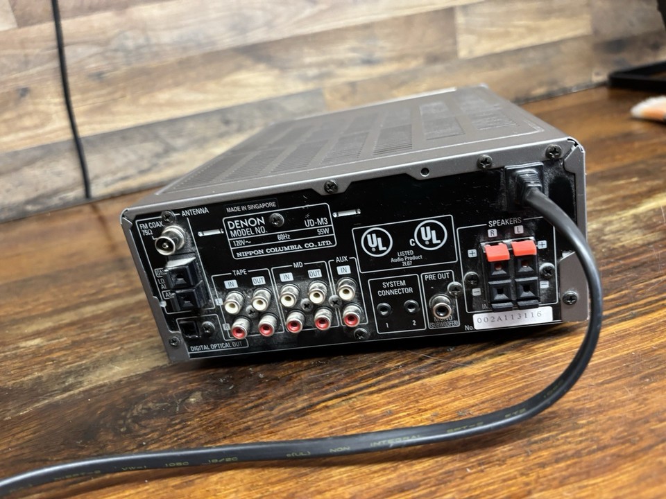 Denon UD-M3 Hifi Receiver Vintage Compact All In One Home Audio UDM3 | eBay