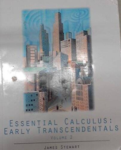 ESSENTIAL CALCULUS,EARLY...V2 CUSTOM - Textbook Binding - GOOD ...