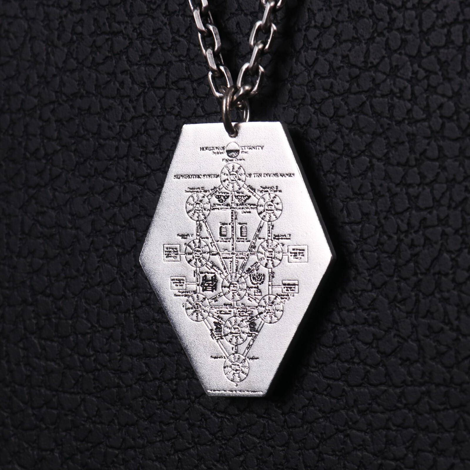 990 Sterling Silver Neon Genesis Evangelion Dead Sea Scrolls Necklace ...