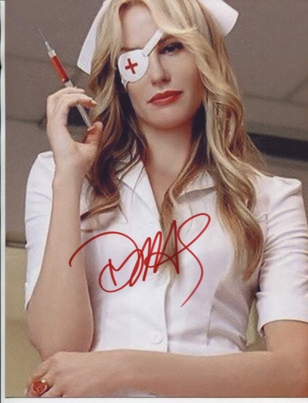 SPLASH kill bill DARYL HANNAH signed AUTOGRAPH 2184 | eBay