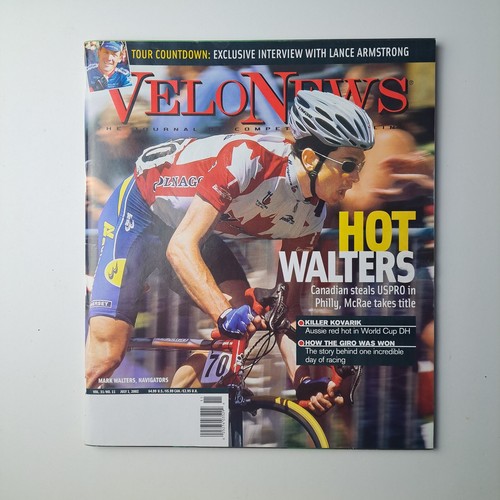 2002 July Velo News Magazine Vol 31 Issue 11 Mark Walters Sports ...