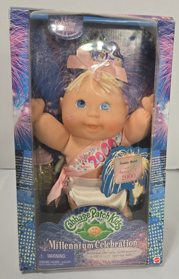 Cabbage Patch Kids Millenium Celebration Doll January 1st 2000 ...