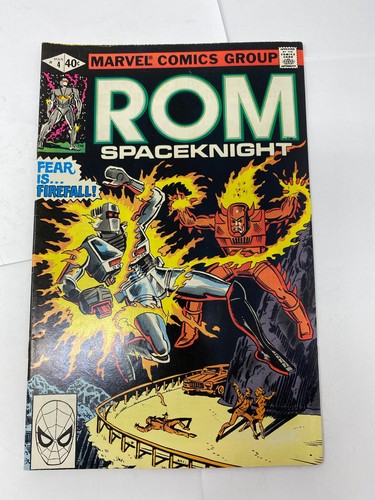 ROM Spaceknight 4 Marvel Comics VF | eBay