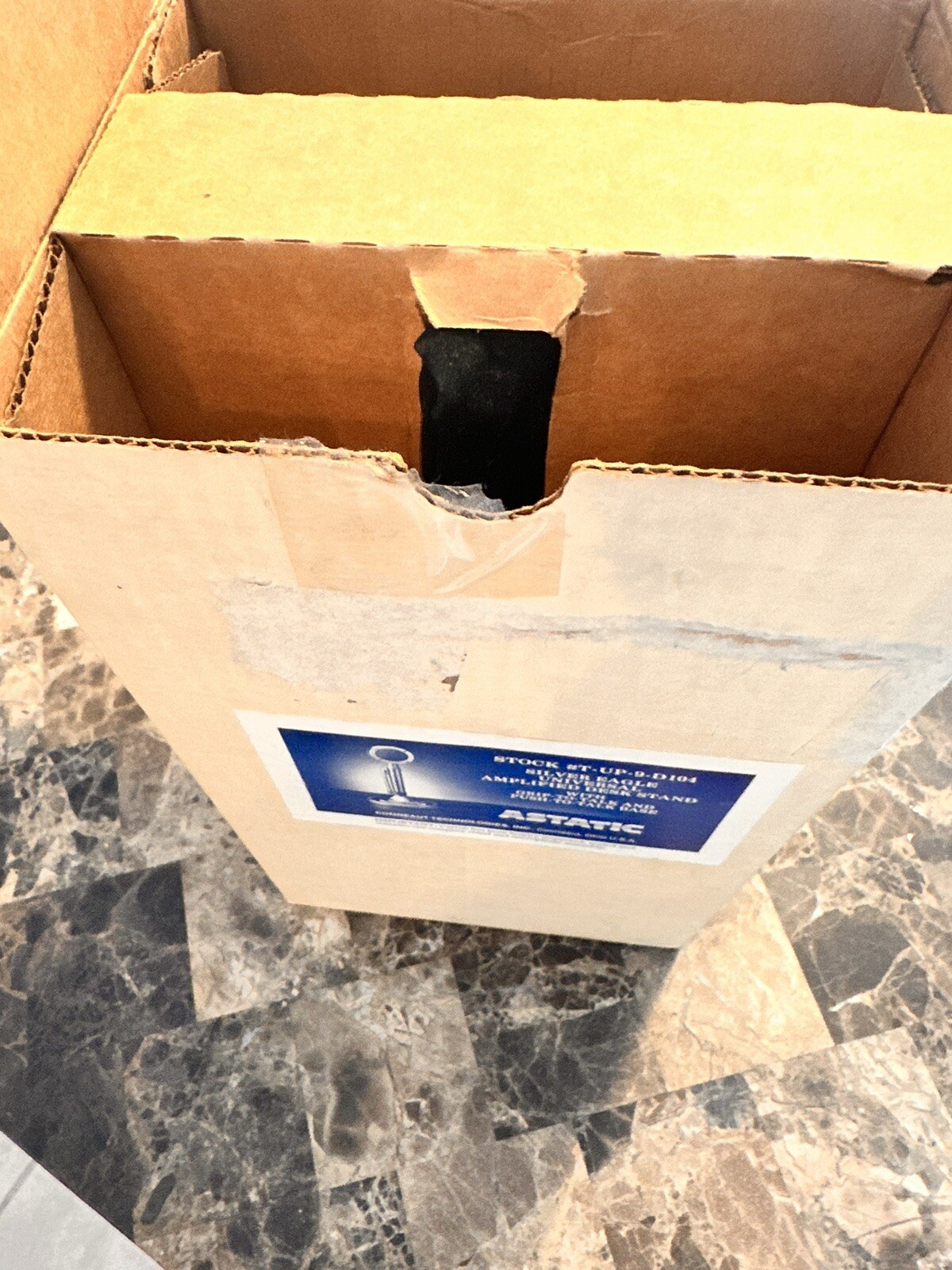 Astatic Silver Eagle D-104 T-Up-9-D104.OEM Box And Paper Work. | eBay