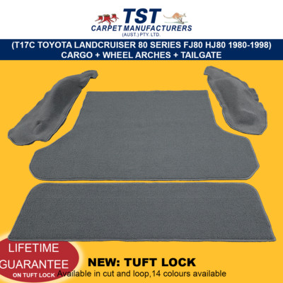CAR CARPET FITS (T17C) TOYOTA LANDCRUISER 80 SER 80-98 FJ80 HJ80 CARGO ...