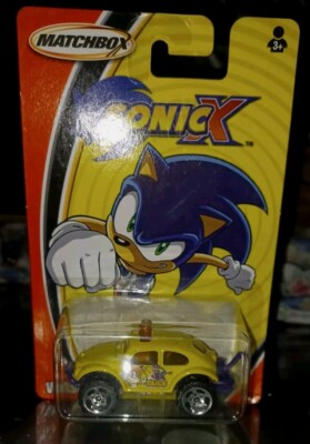 Match Box Sonic X Miles 'Tails' Prower Volkswagen Beetle 4x4 | eBay
