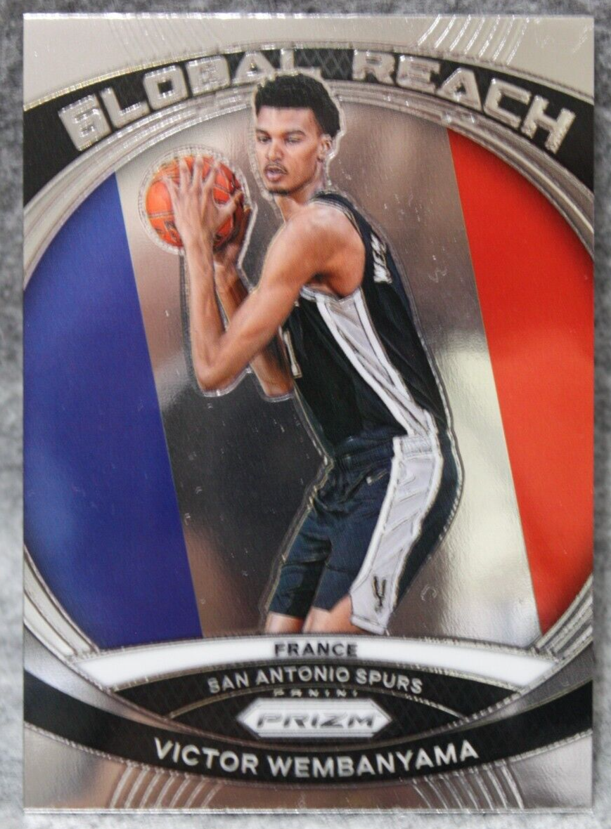 2023-24 Panini Prizm Victor Wembanyama Global Reach Insert #2 Wemby | eBay