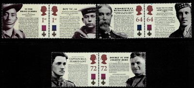 SG2659-2664. 150th ANNIVERSARY OF THE VICTORIA CROSS. UNMOUNTED MINT ...