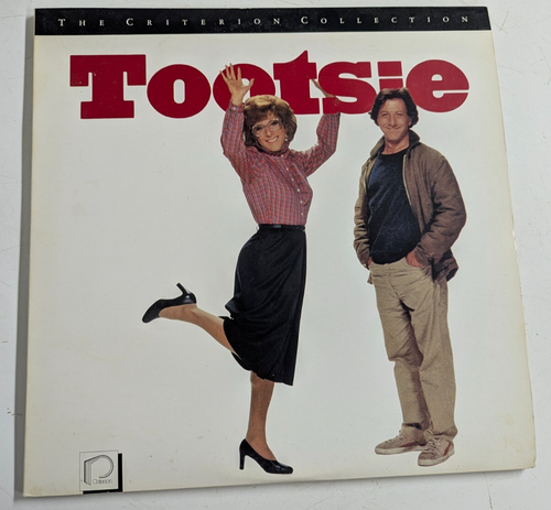 LASER DISC TOOTSIE CRITERION COLLECTION DUSTIN HOFFMAN BILL MURRAY TERI ...