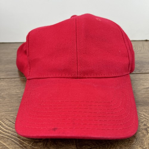 Plain Red Hat Baseball Cap Red Adjustable Baseball Hat Adult Hat Red Cap | eBay