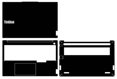 Carbon Vinyl Sticker Skin Decal Cover for Lenovo Thinkbook 16 G6+ IMH ...