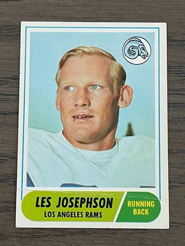 1968 Topps Les Josephson #53 Los Angeles Rams (A) | eBay