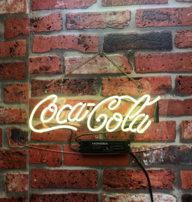 14" Coca Cola Acrylic Neon Sign Lamp Light Visual Collection Beer Bar ...