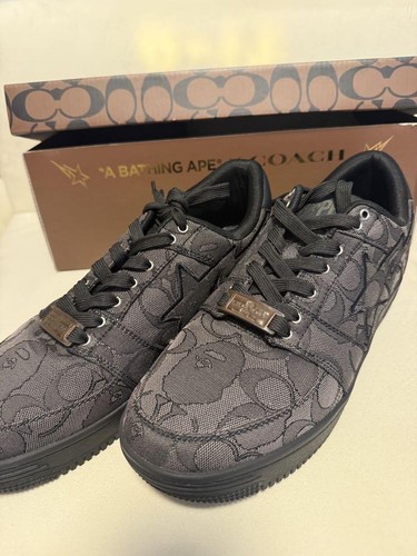 A BATHING APE x COACH BAPESTA Sneakers Men’s US10 Exclusive Limited ...